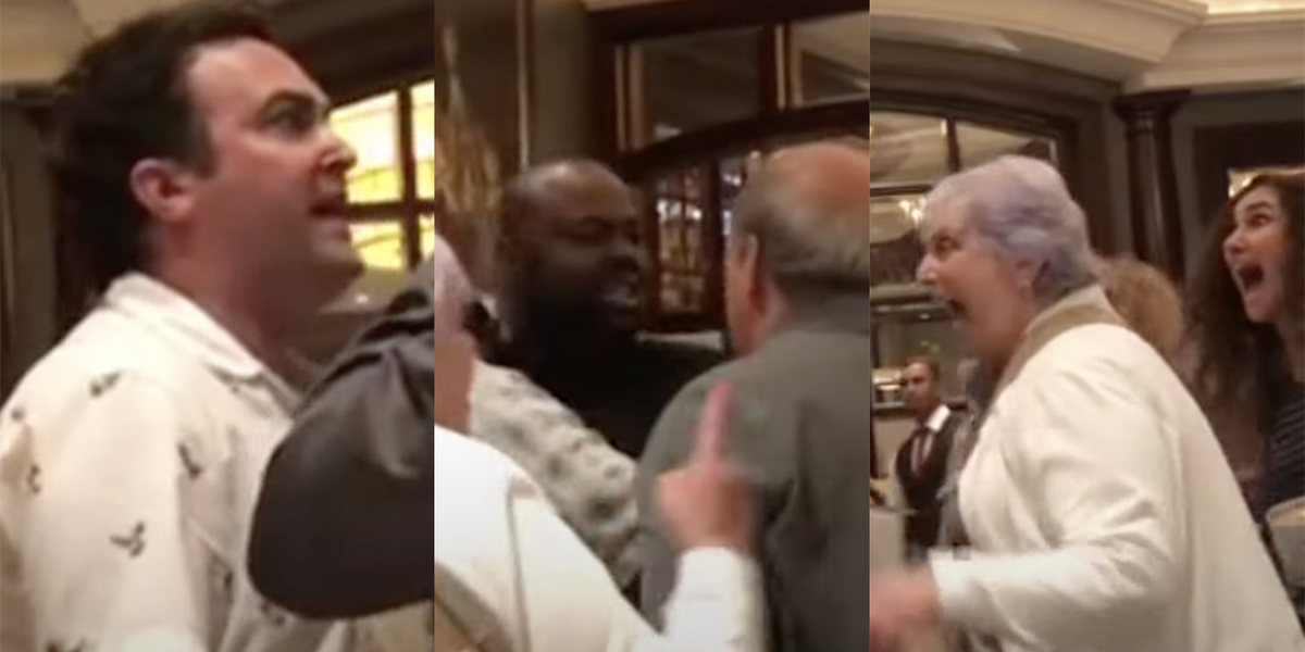 Watch: A herd of "Karens" stampede out of comedy club after comedian's ...